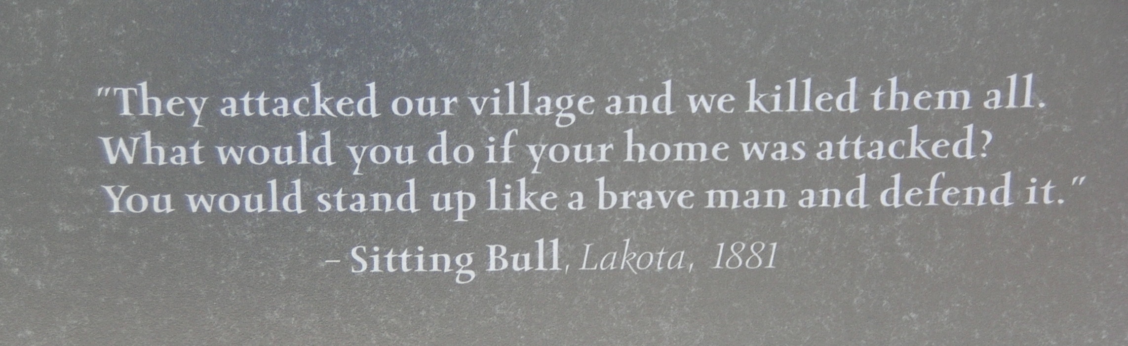 Kate Bighead Did Not Lie – Bunkhouse Chronicle